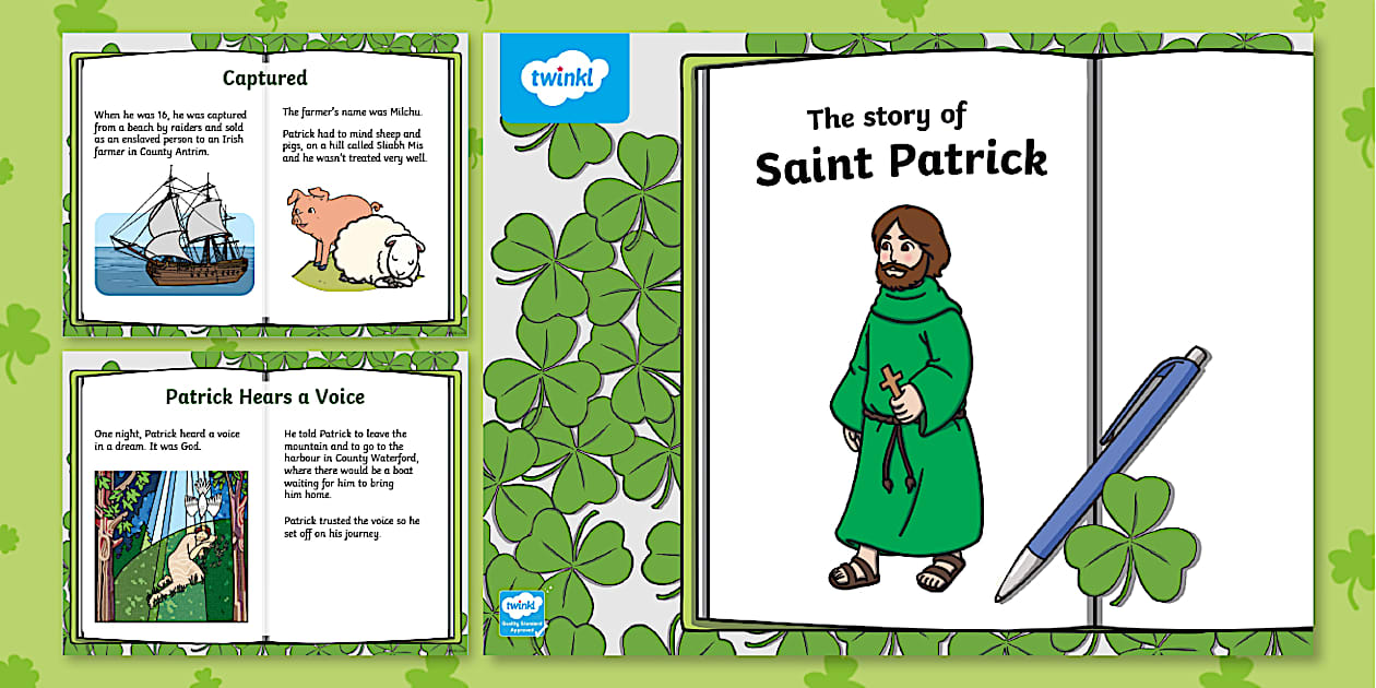 The Story of Saint Patrick PowerPoint (teacher made)