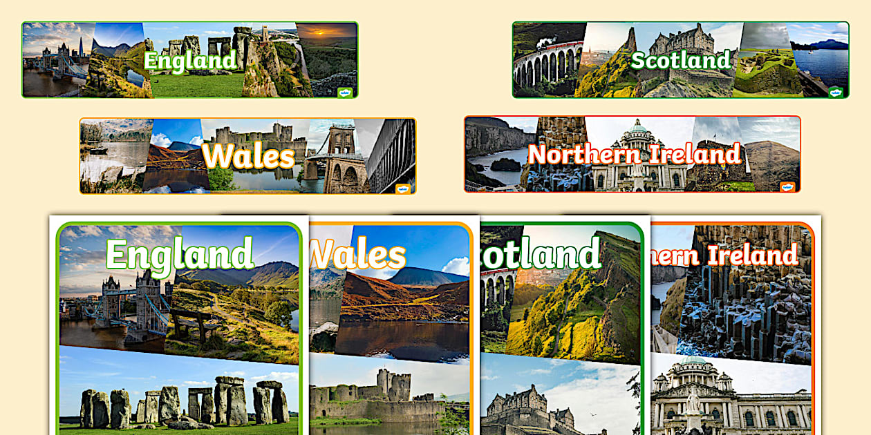 United Kingdom Display Pack (teacher made) - Twinkl