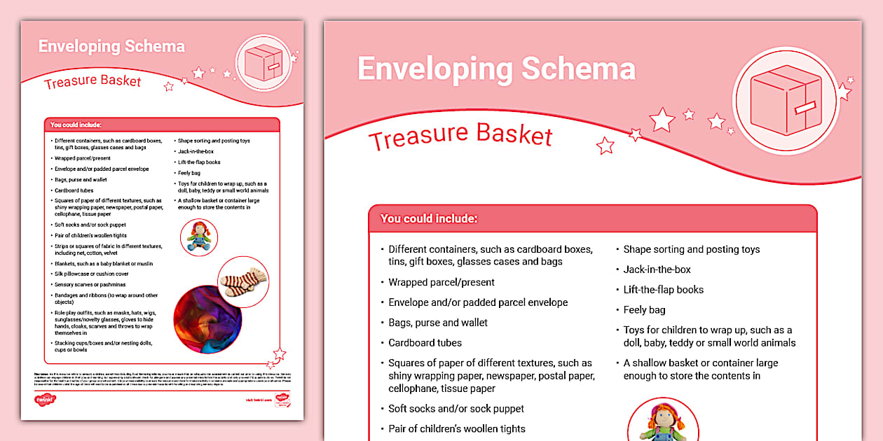 Enveloping Schema Treasure Basket Ideas | Schema Play