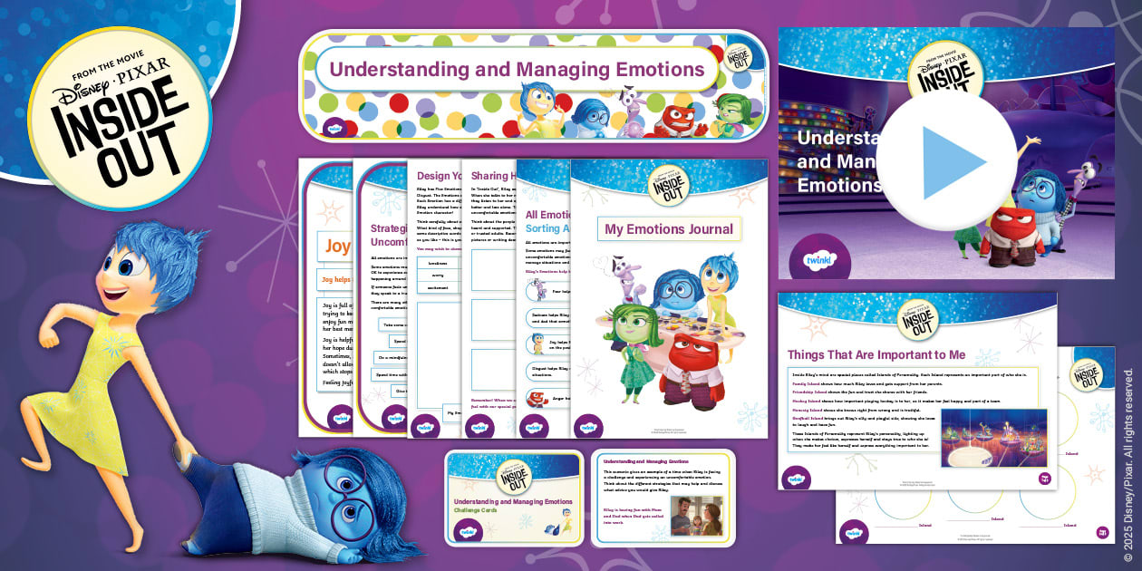 Inside Out: Understanding and Managing Emotions Pack