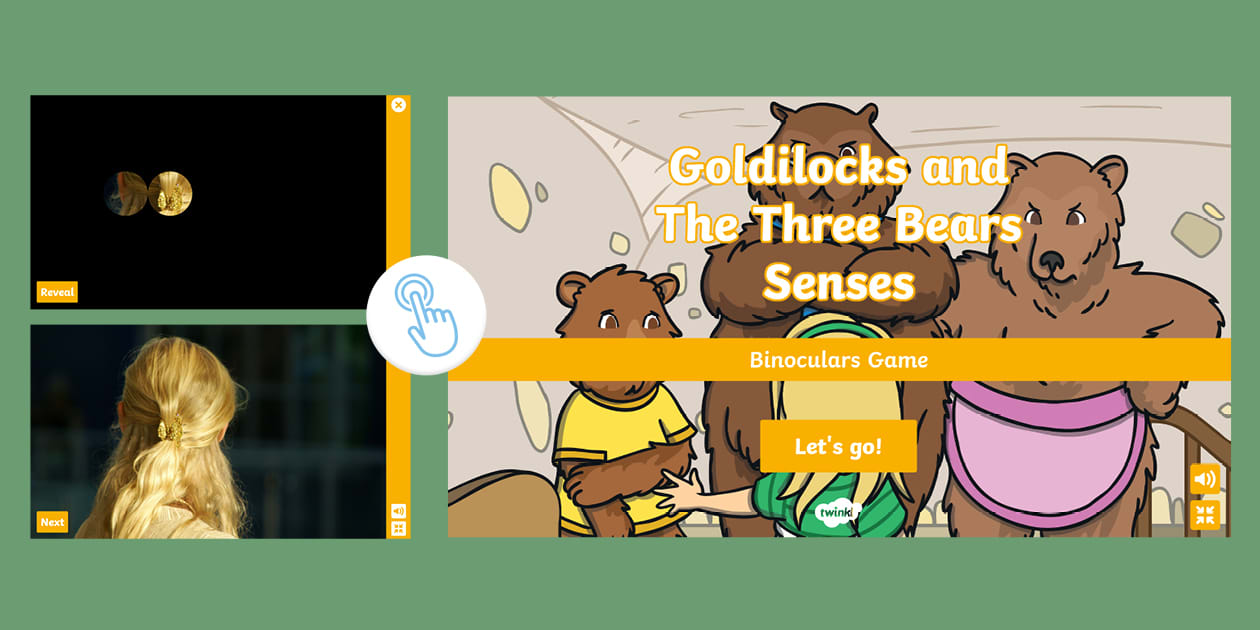 The Three Bear's Cottage Senses Interactive Binoculars Game