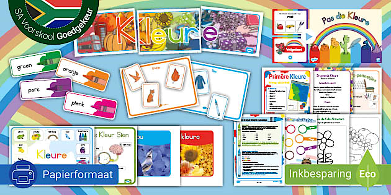Kleure: Hulpbronne Pak (teacher made) - Twinkl