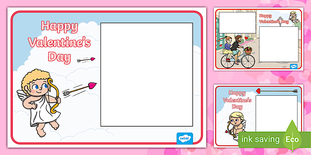 Valentines Day Cupid Picture Frames | Themed Picture Frame