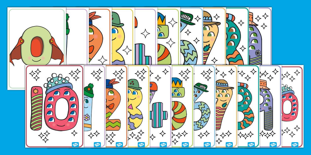 👉 The Adventures of Numbers Display Posters - Twinkl