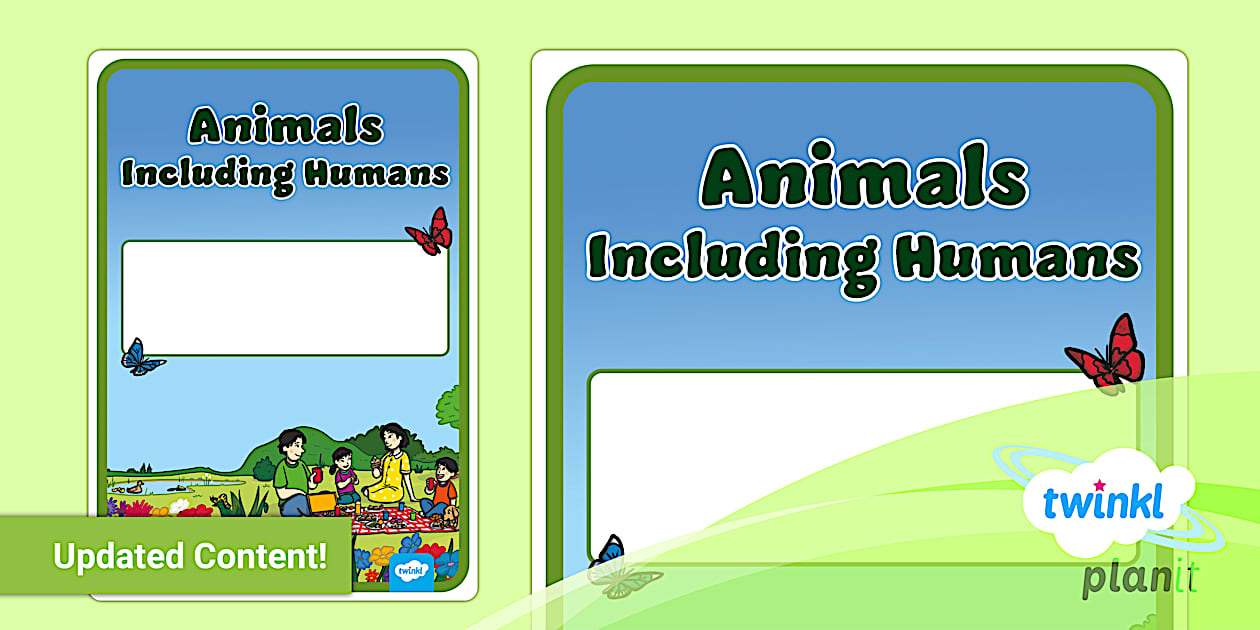 Science: Animals Including Humans Year 2 Unit Book Cover