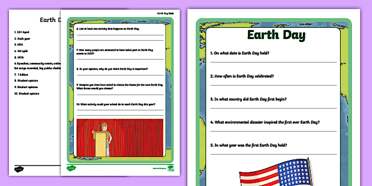 Crash Course Podcast Earth Day Quiz (teacher made) - Twinkl