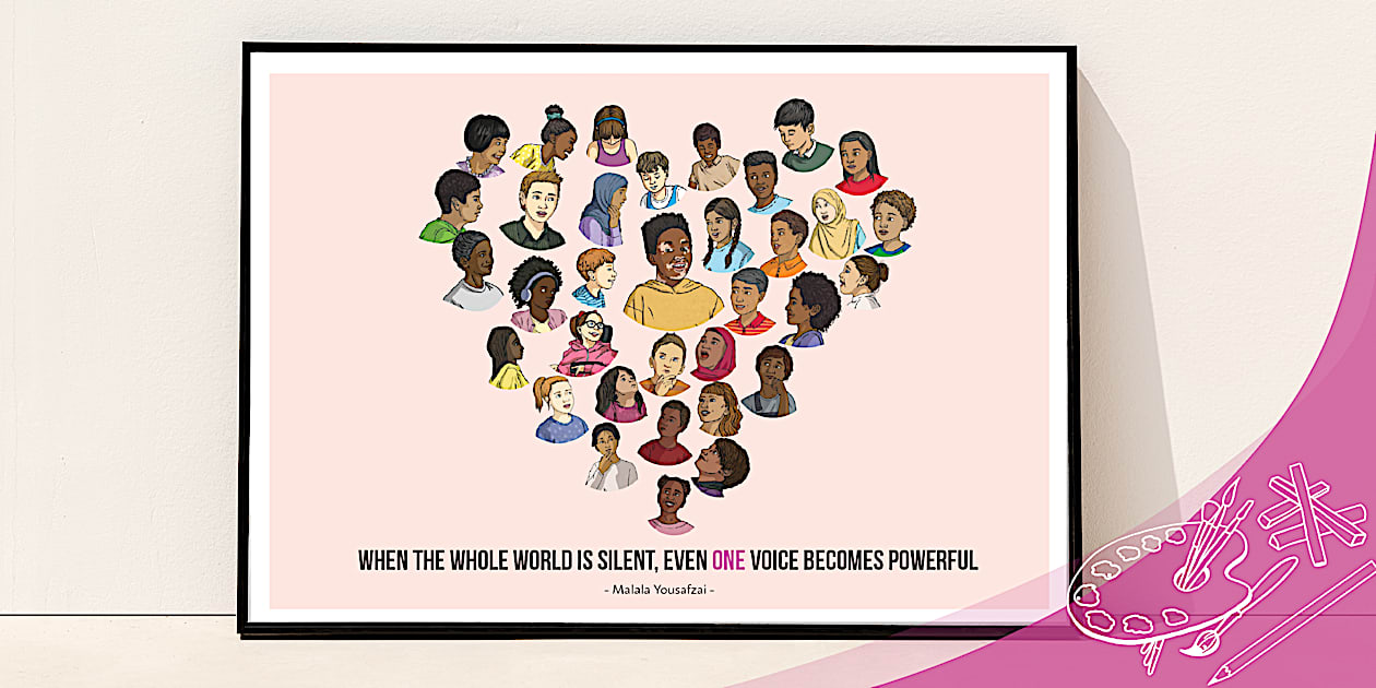 When the Whole World Is Silent Inspirational Poster