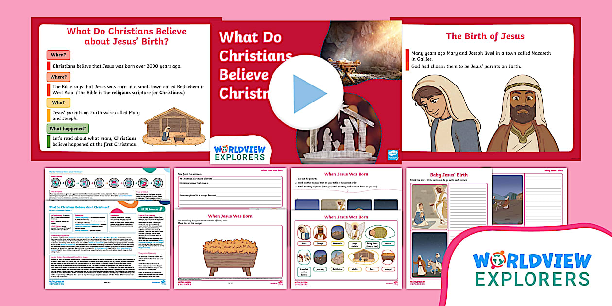 RE: Christmas: KS1 Lesson Pack 2 (teacher made) - Twinkl