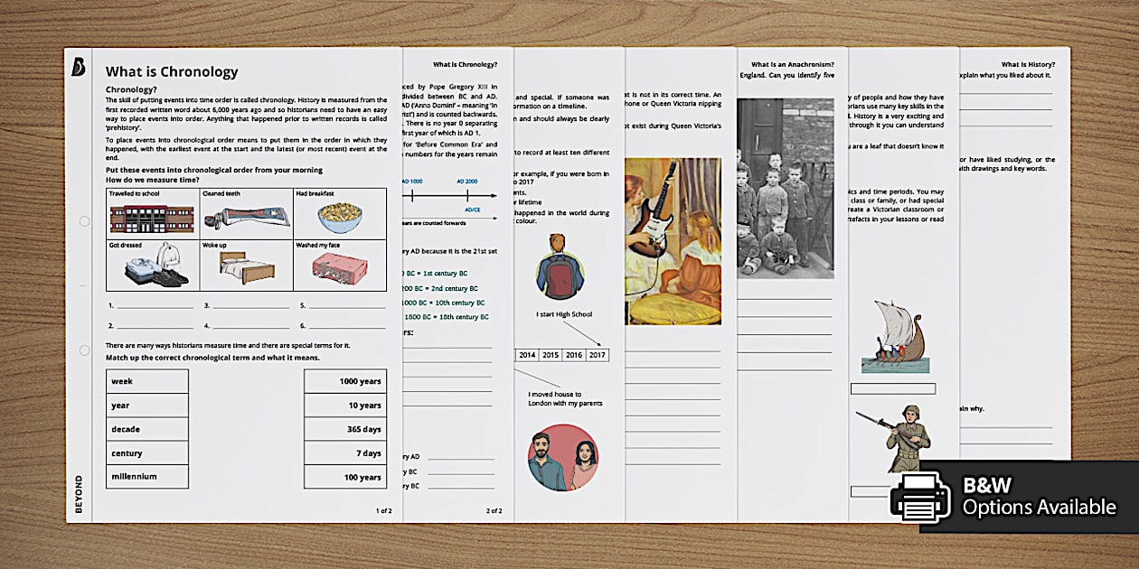 An Introduction to History Worksheet Pack | Twinkl Beyond