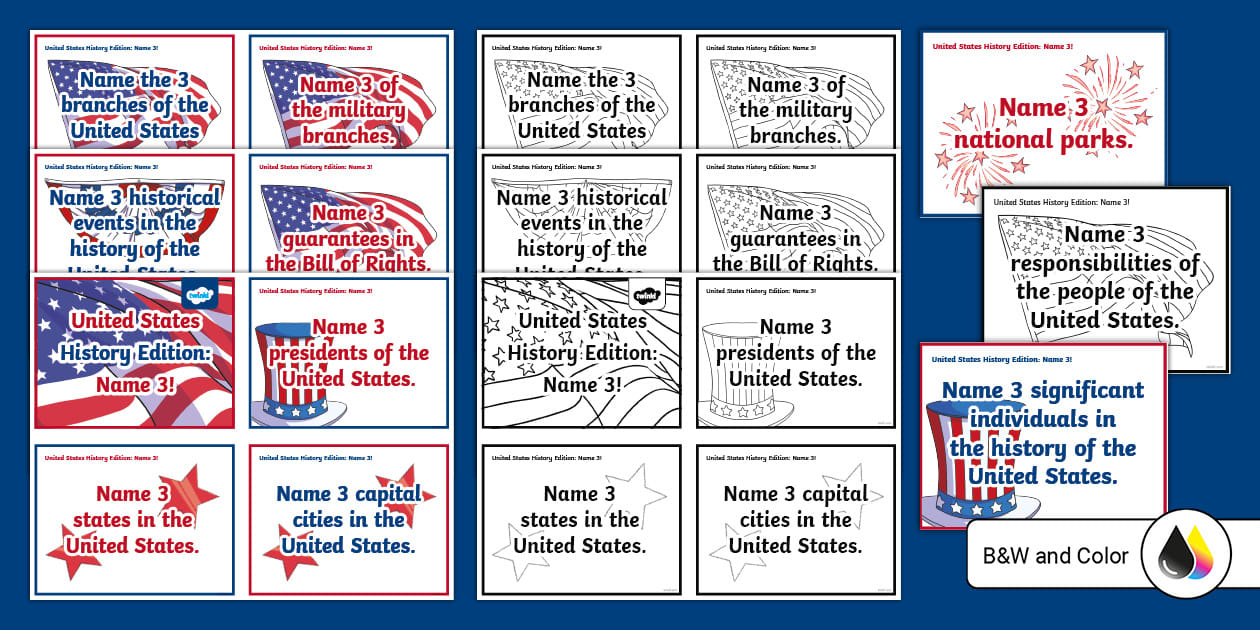 American History Game | Resource | Twinkl USA (teacher made)