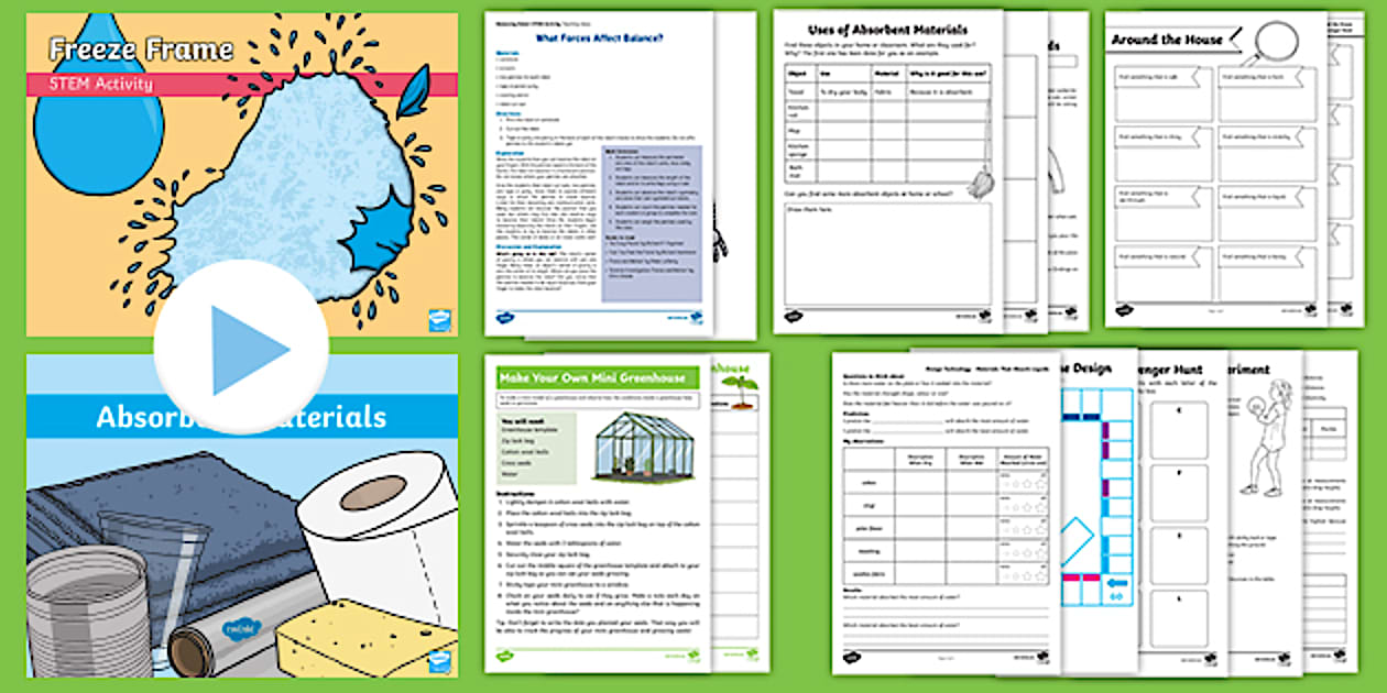 First Level P4 STEM Home Learning Pack (teacher made)