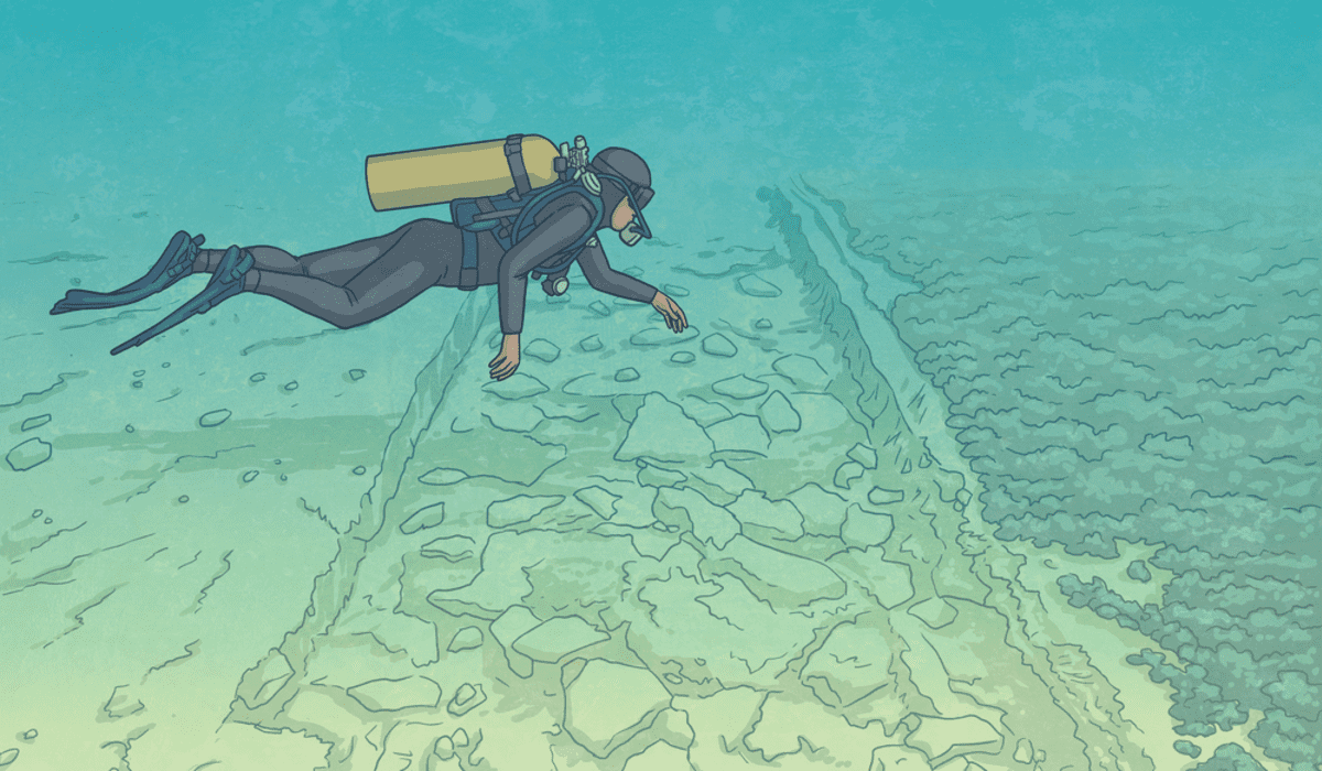 Stone Age Road Discovered Underwater - Twinkl NewsRoom