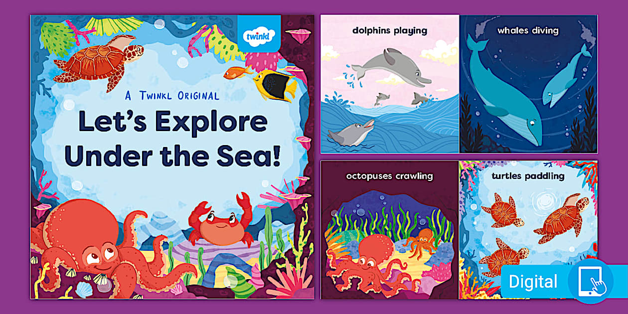 Let's Explore Under the Sea eBook (teacher made) - Twinkl