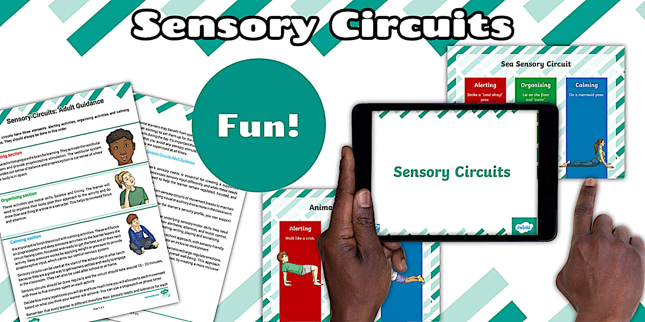 Sensory Circuits Activities PowerPoint – Twinkl