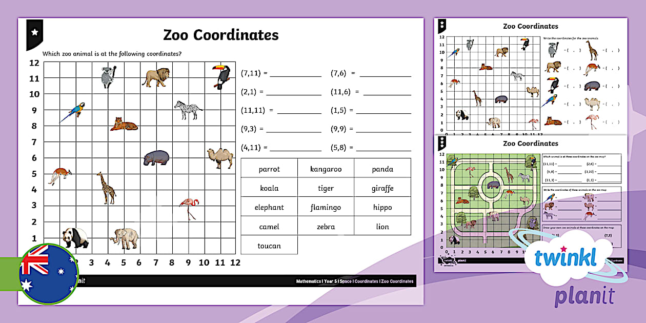 Year 5 Space: Coordinates Home Learning Tasks - Twinkl