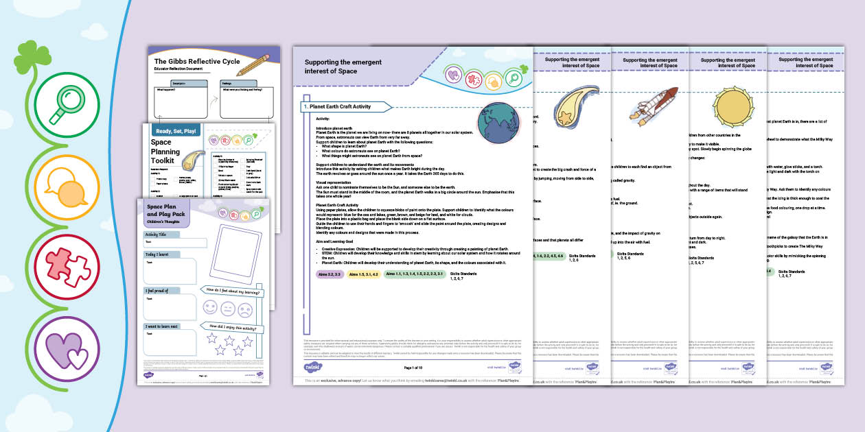 Space Plan and Play (teacher made) - Twinkl