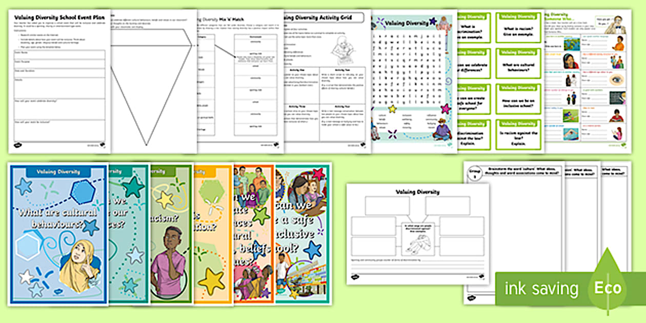 Valuing Diversity Resource Pack (teacher made) - Twinkl
