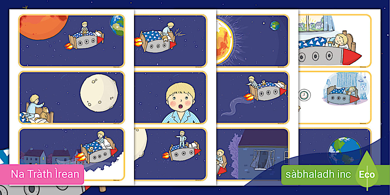 A' tuiteam le sgleog air an Talamh - Cairtean-òrdachaidh