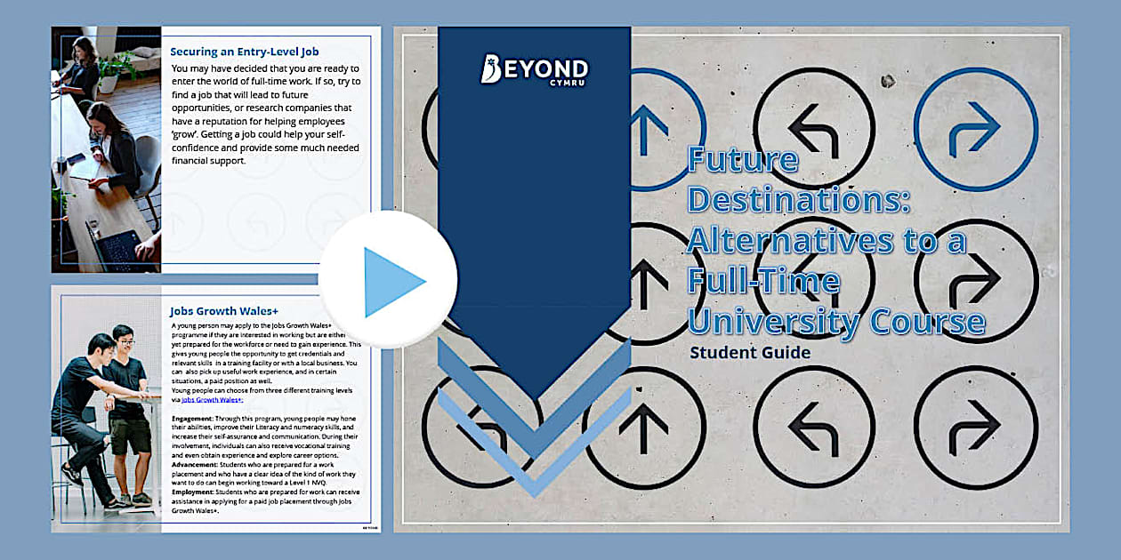 Future Destinations: Alternatives to a Full-Time University Course