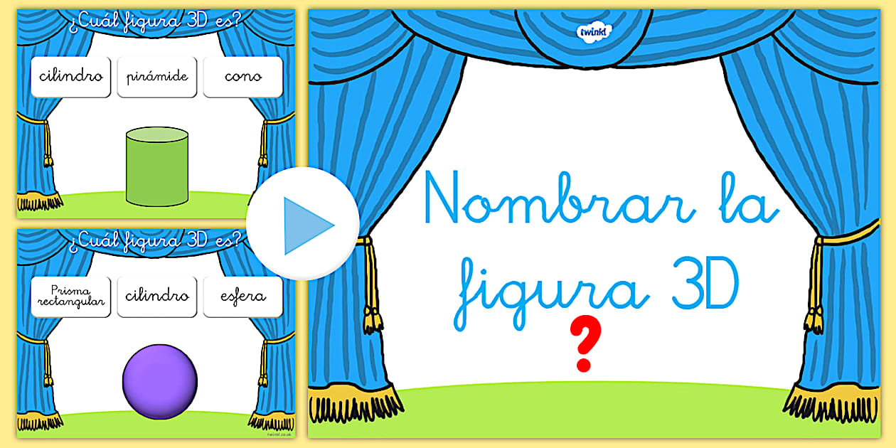 Presentación: ¿Cuál forma de 3D soy? | Recursos | Twinkl