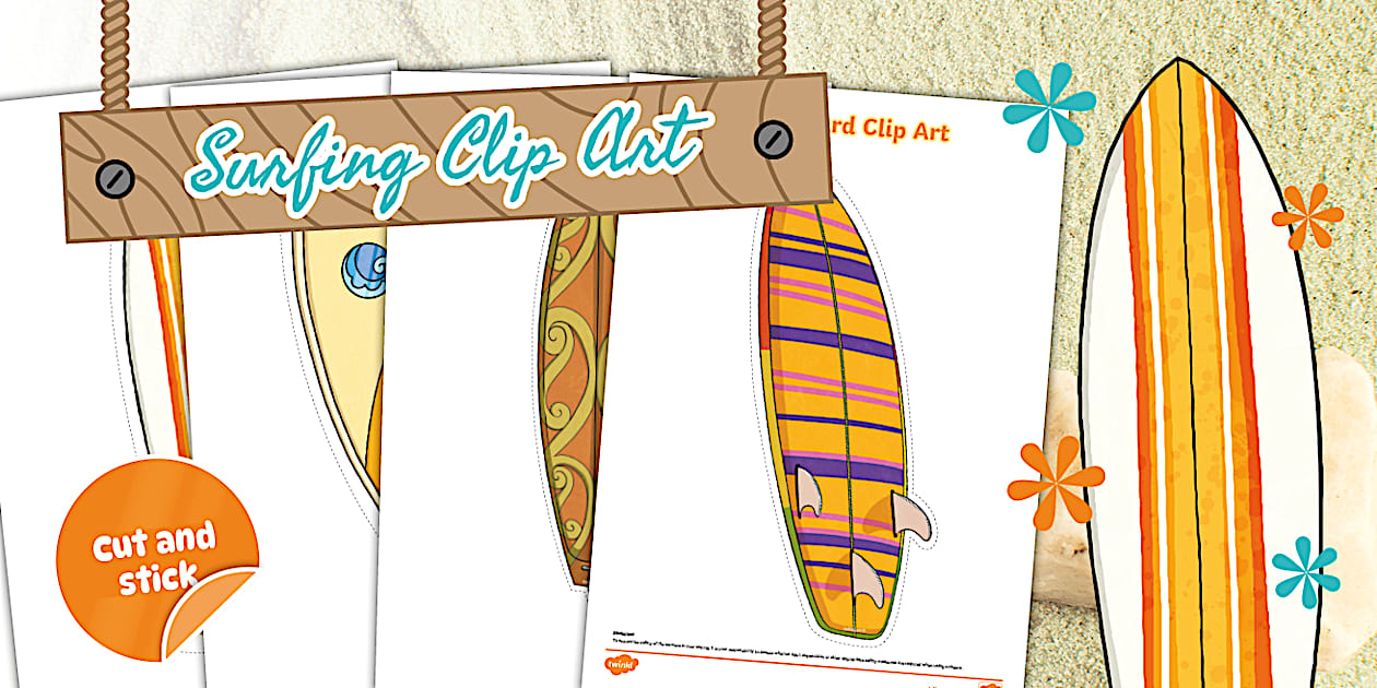 Surfboard Clip Art