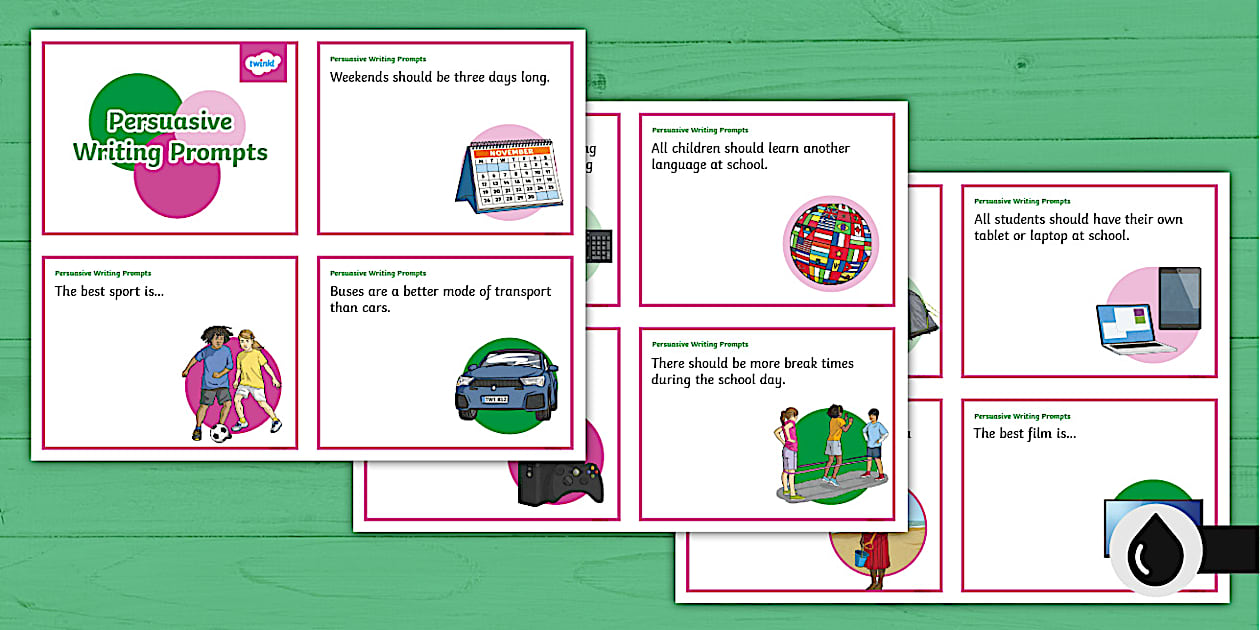 Persuasive Essay Topics – Writing Prompts for Students