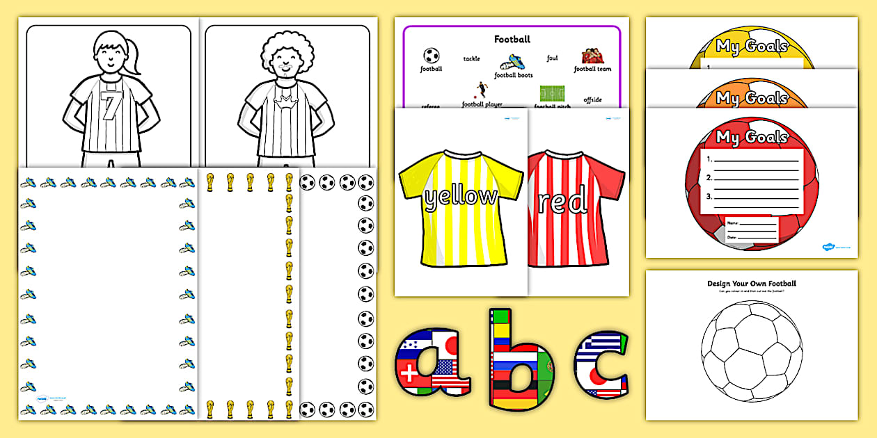 Football Resource Pack (teacher made) - Twinkl