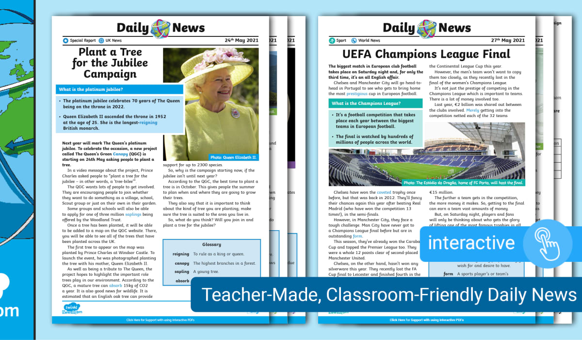 Weekly Comprehension Pack - Twinkl NewsRoom - Twinkl