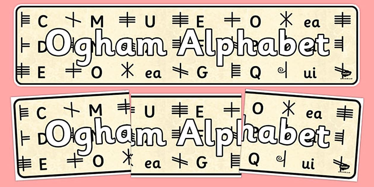 The Irish Language Decline and Revival Display Banner