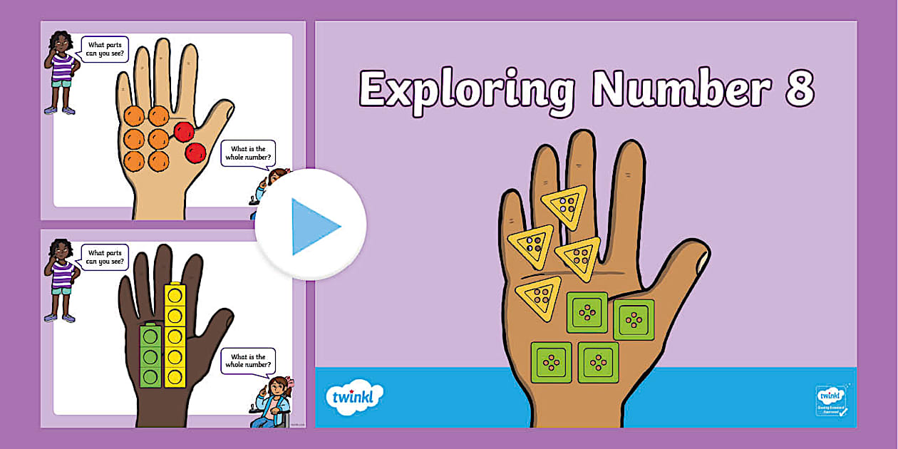 👉 Exploring the Composition of Number 8 PowerPoint - Twinkl