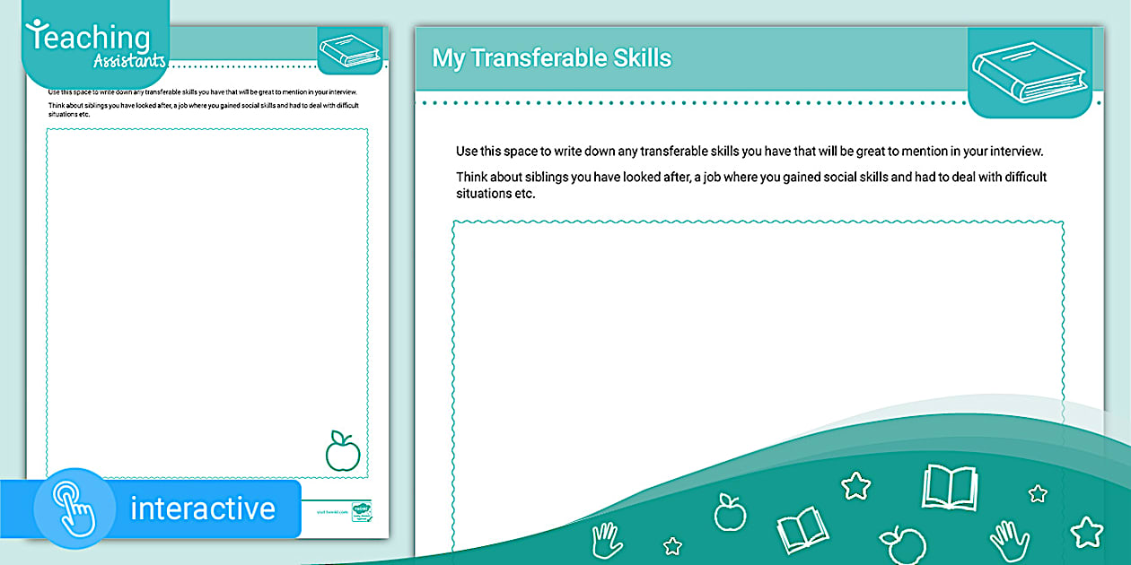My Transferable Skills (teacher made) - Twinkl
