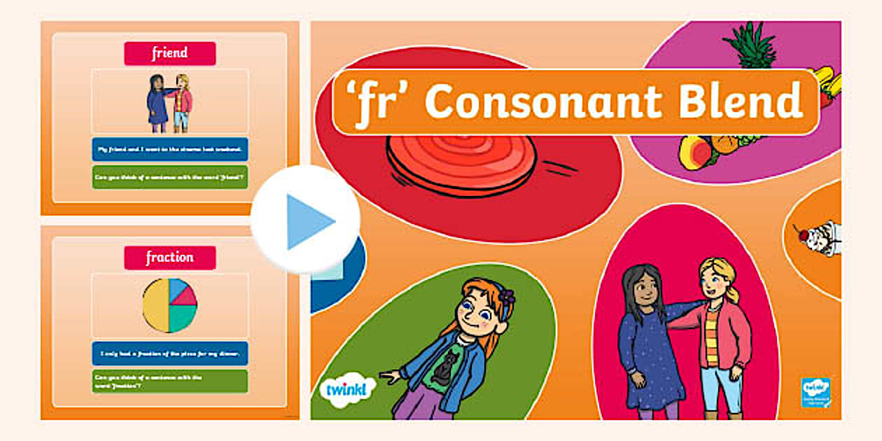'fr' Consonant Blend PowerPoint (teacher made) - Twinkl