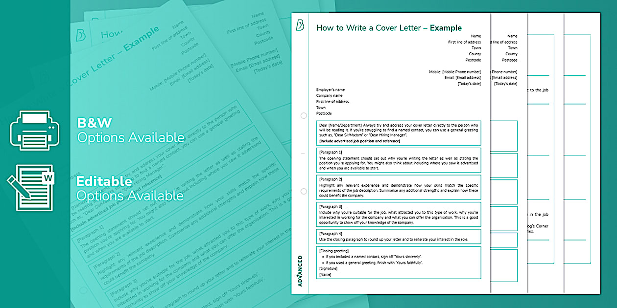 Cover Letter and CV Templates for Students | Careers | Beyond