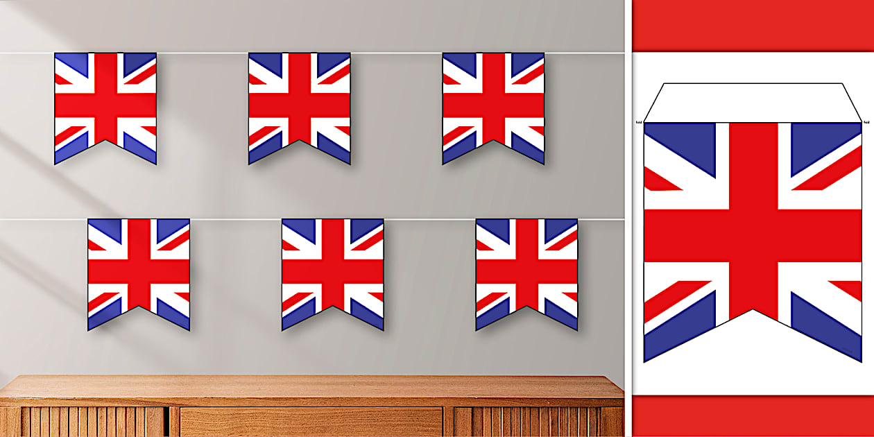 Union Jack Bunting | Twinkl Party - Twinkl