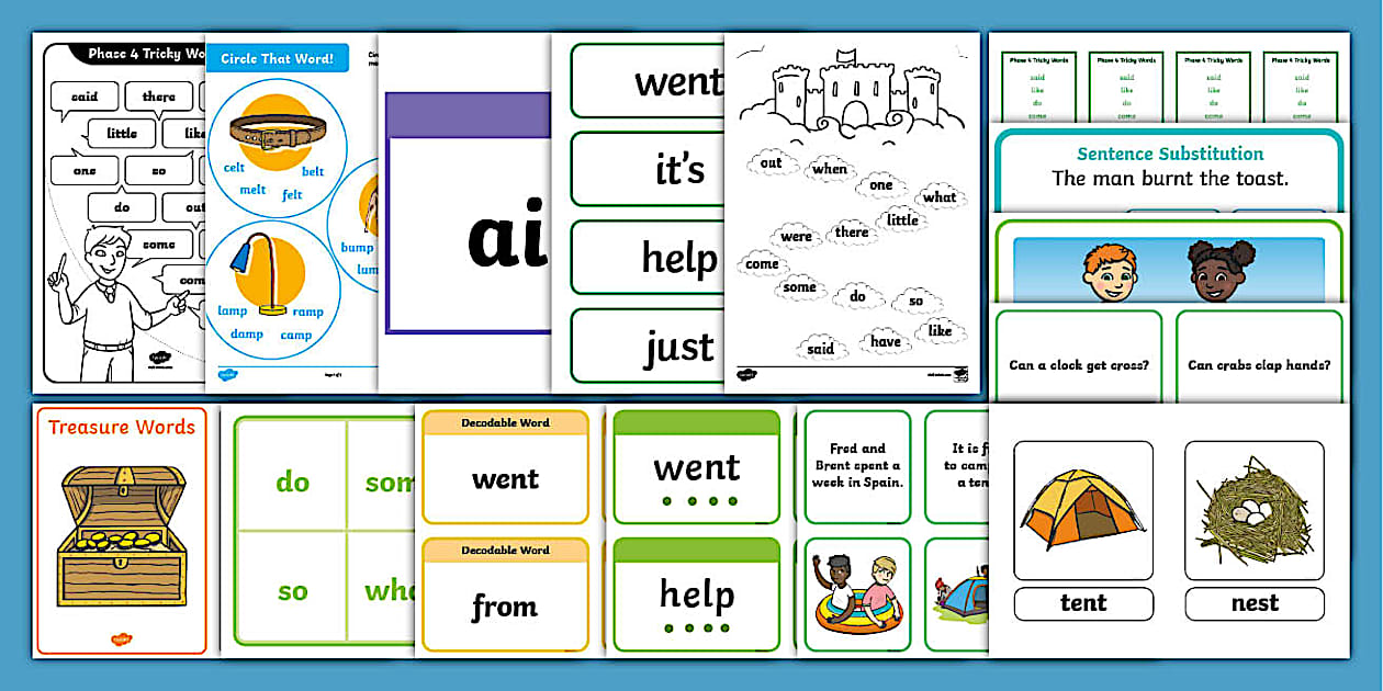 Phase 4 Phonics Intervention Pack | Twinkl (teacher made)