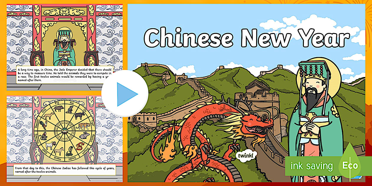 Chinese New Year Story PowerPoint - Twinkl