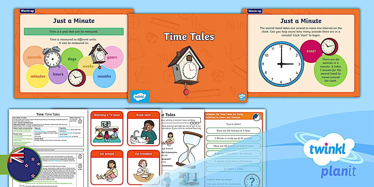 Level 2 Time: Estimate the Time Taken for Daily Activities in Hours and
