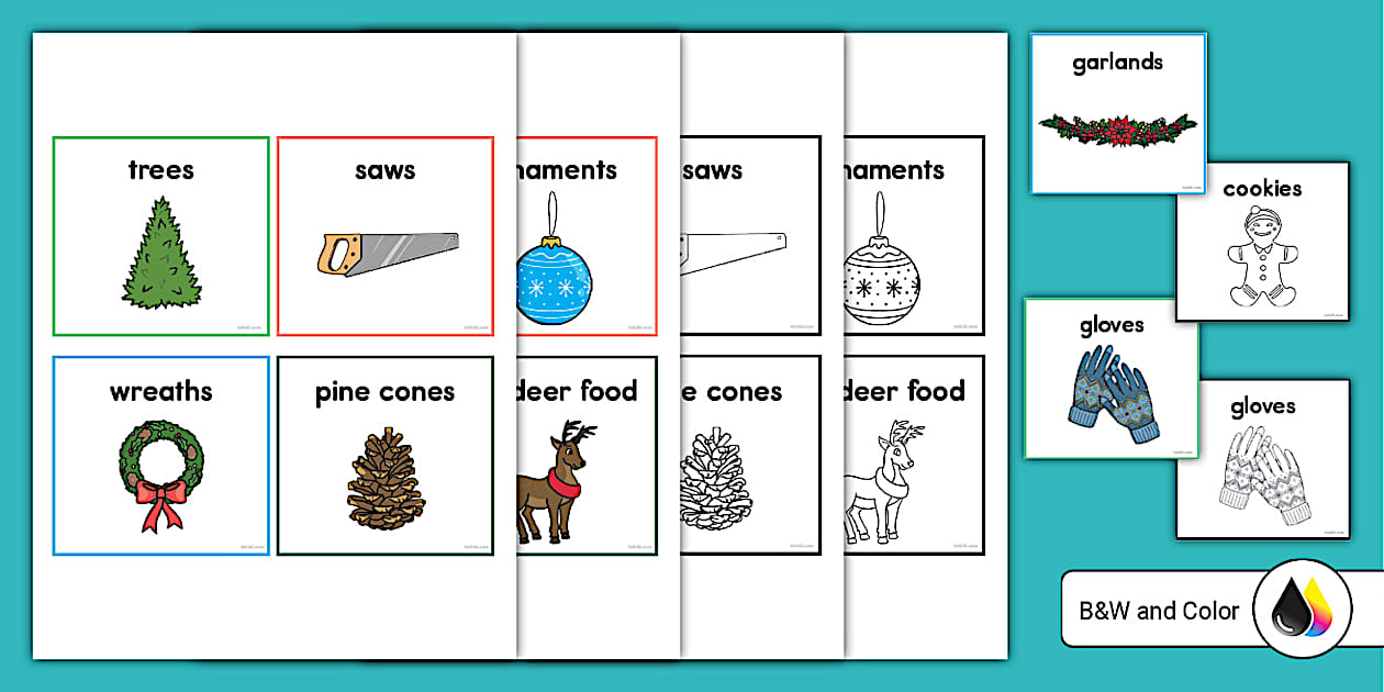 Christmas Tree Farm Dramatic Play Labels (teacher made)