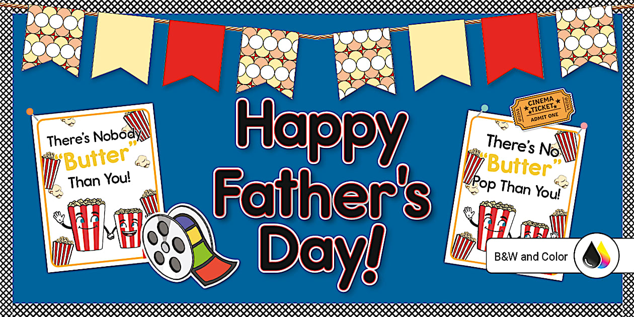 Colorful Father's Day Bulletin Board Pack | Twinkl USA