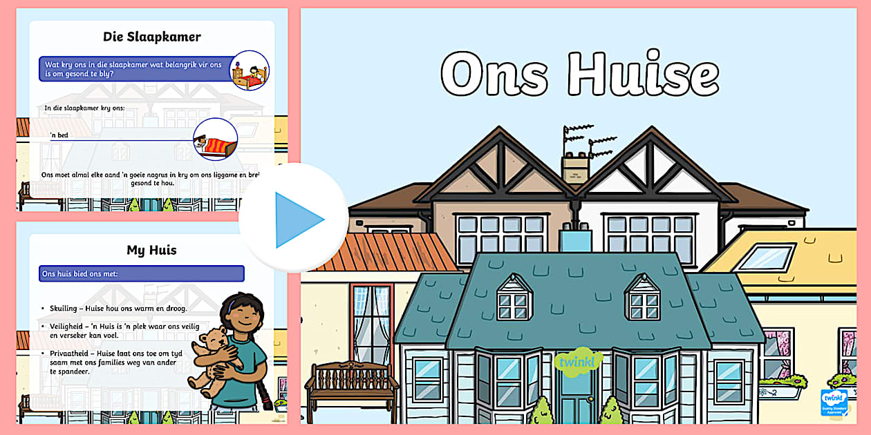 Ons Huise PowerPoint (teacher made) - Twinkl