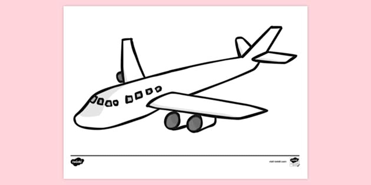 Jet Colouring Page | Colouring Sheets (teacher made)