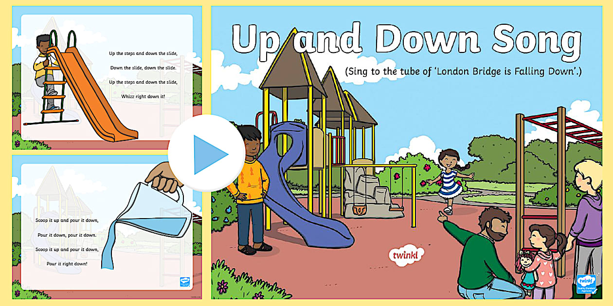 Up and Down Song PowerPoint (teacher made) - Twinkl