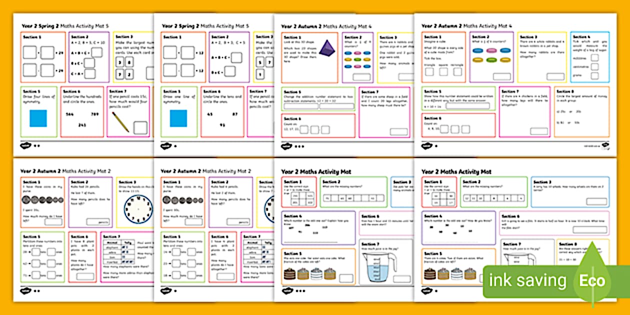 Maths Activities For Year 2 - F-2 - Australia - Twinkl