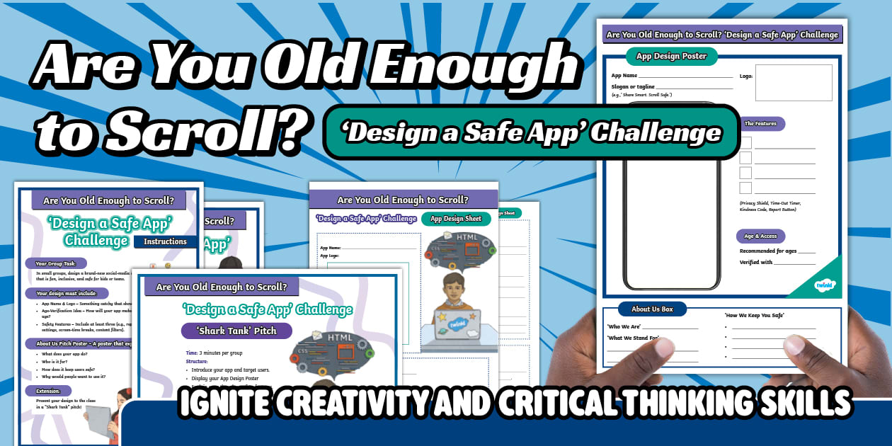 Safe App Design Challenge for Year 5-6
