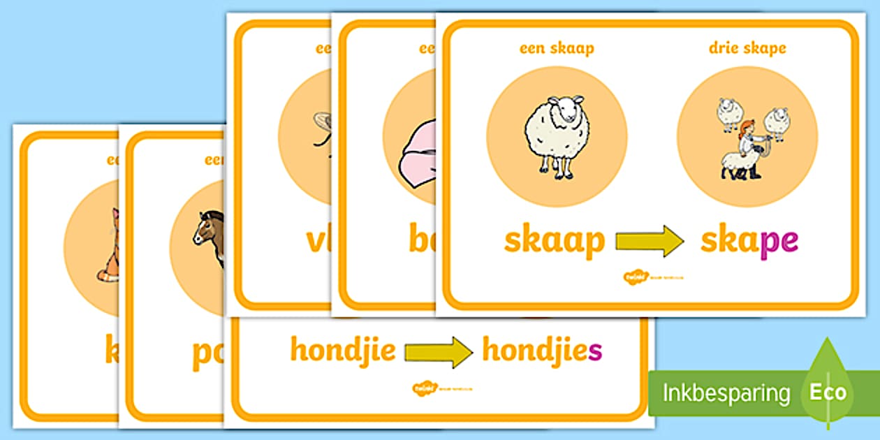 Meervoude Plakkate (teacher made) - Twinkl