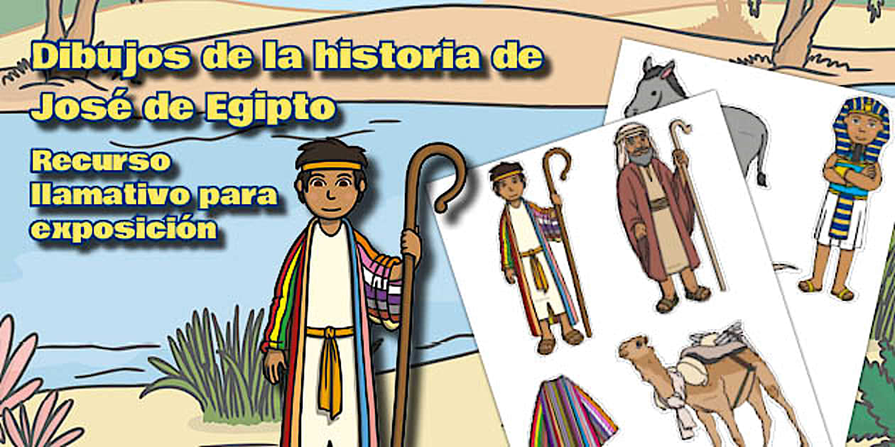 Dibujos de la historia de José de Egipto