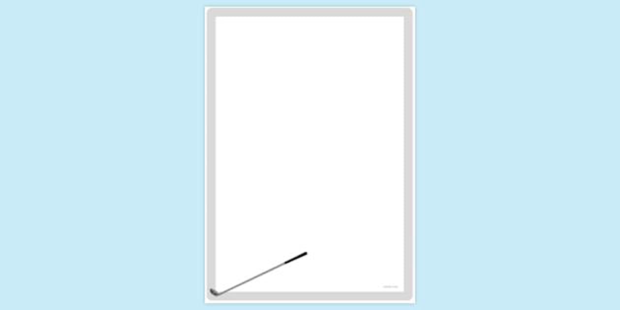 Golf Club Page Border | Page Borders | Twinkl (teacher made)