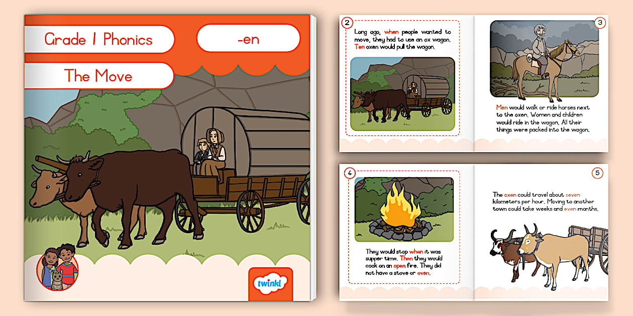 Grade 1 Phonics eBook:-en (teacher made) - Twinkl