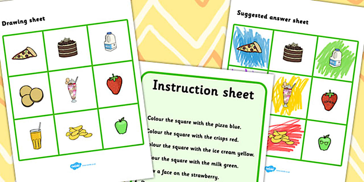 Listen and Do 3 Two Word Level (teacher made) - Twinkl