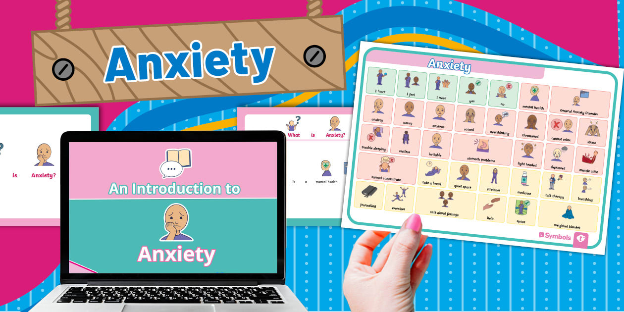 Twinkl Symbols: Anxiety